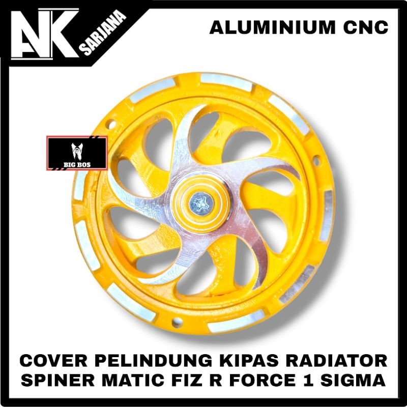 Jual TUTUP COVER KIPAS RADIATOR HRC SET SPINER HONDA VARIO 125 150 PCX ...