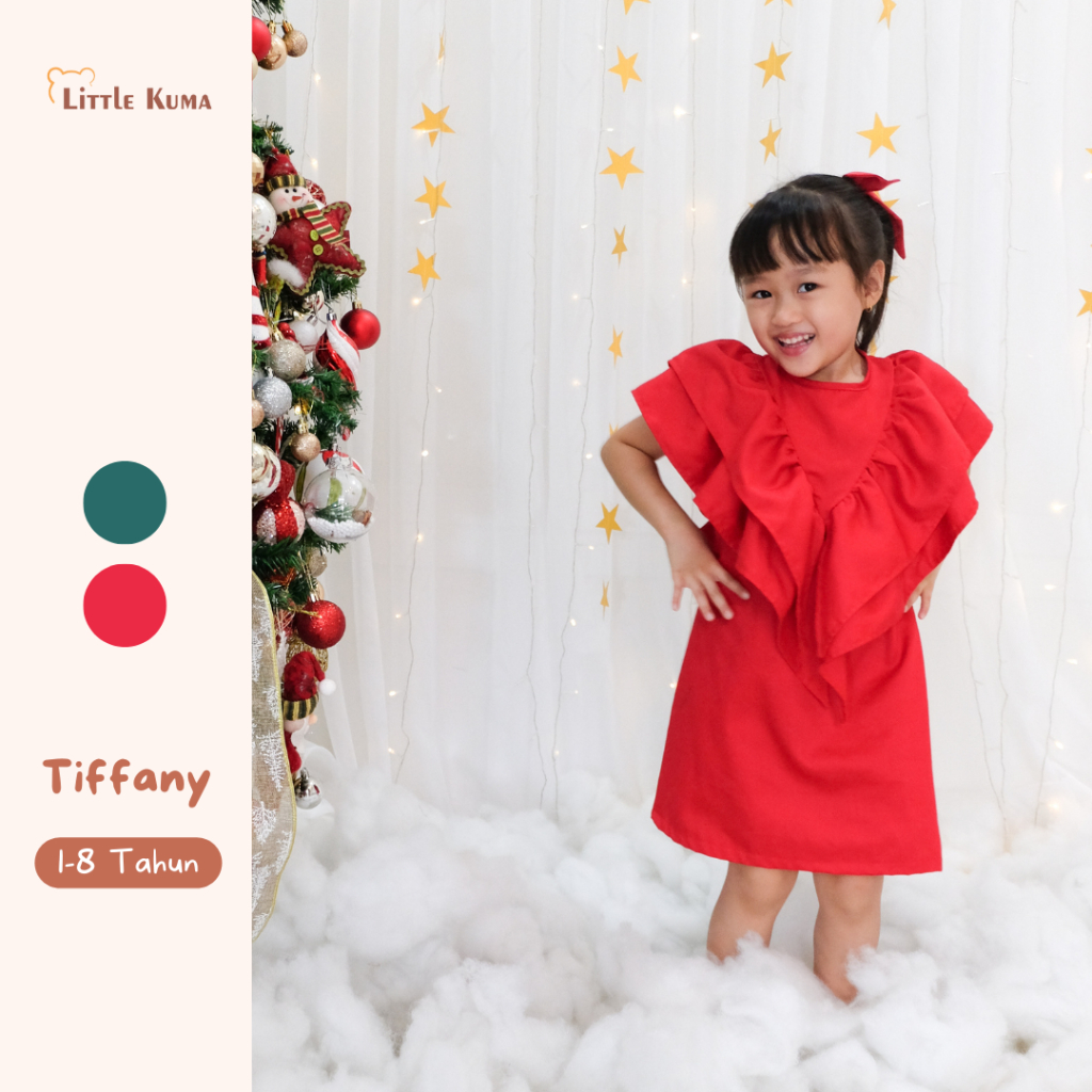 Jual 1-8 tahun |dress anak perempuan | rok natal | christmas dress ...