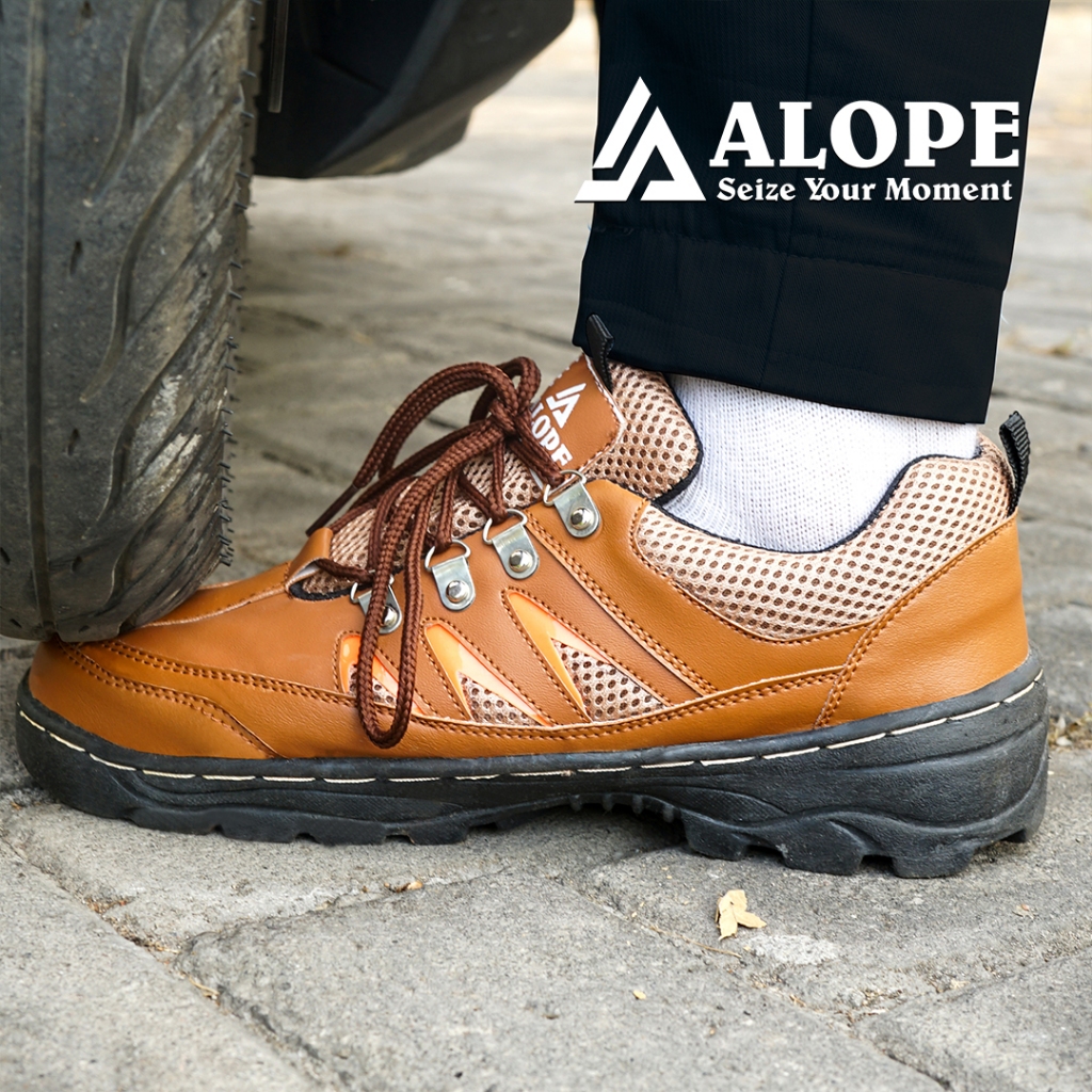 Jual ALOPE - Sepatu Safety Pria Original HYPER Sepatu Ujung Besi ...