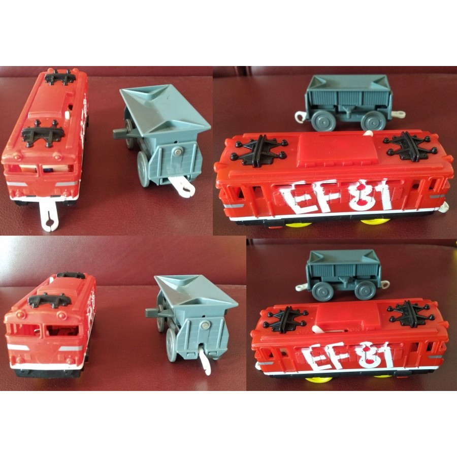 Jual Plarail Kereta Locomotive Plarail EF81 + Gerbong goyang | Shopee ...