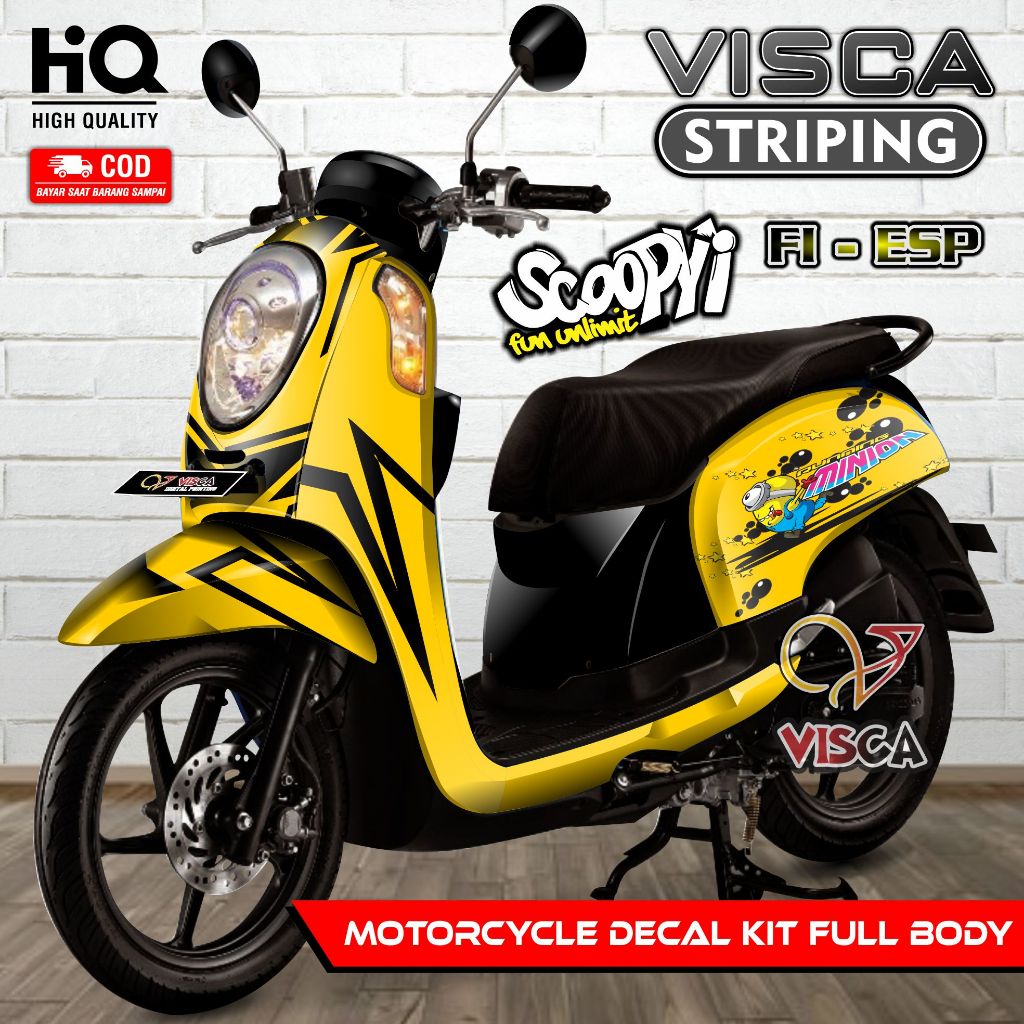 Jual Decal Scoopy Fi 2013 2014 2015 Full Body - Stiker Motor Scoopy Fi ...