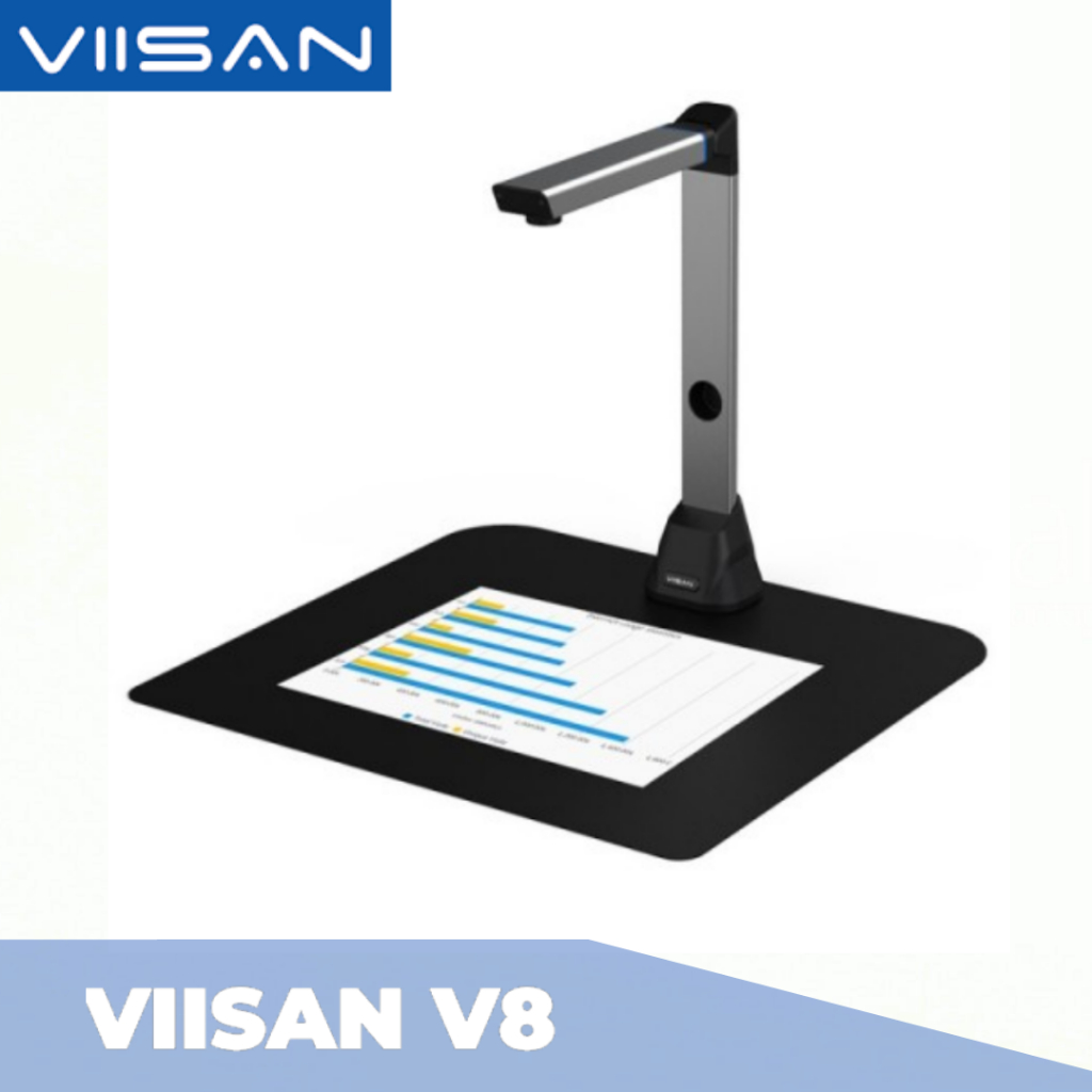 Jual Scanner Viisan V8 Document Camera - 8 Megapixel - (A3) | Shopee ...