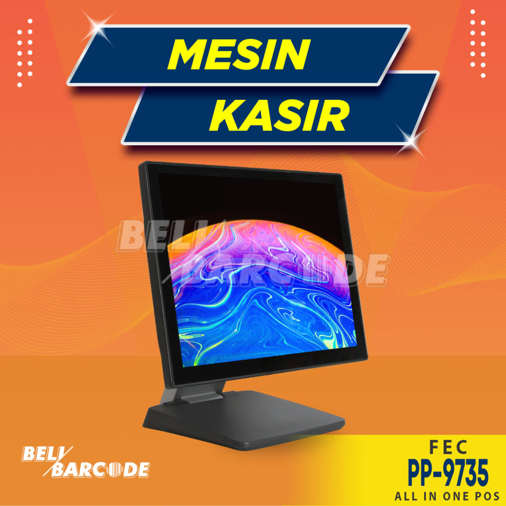 Jual FEC PP-9735 All in One POS Mesin Kasir Windows 10 IOT PP9375 SSD 128GB | Shopee Indonesia