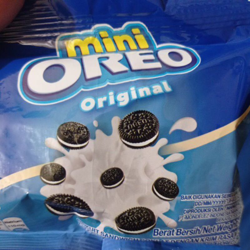 Jual [EXP 10-2025] Oreo Mini Biskuit 20.4gram All Varian | Shopee Indonesia
