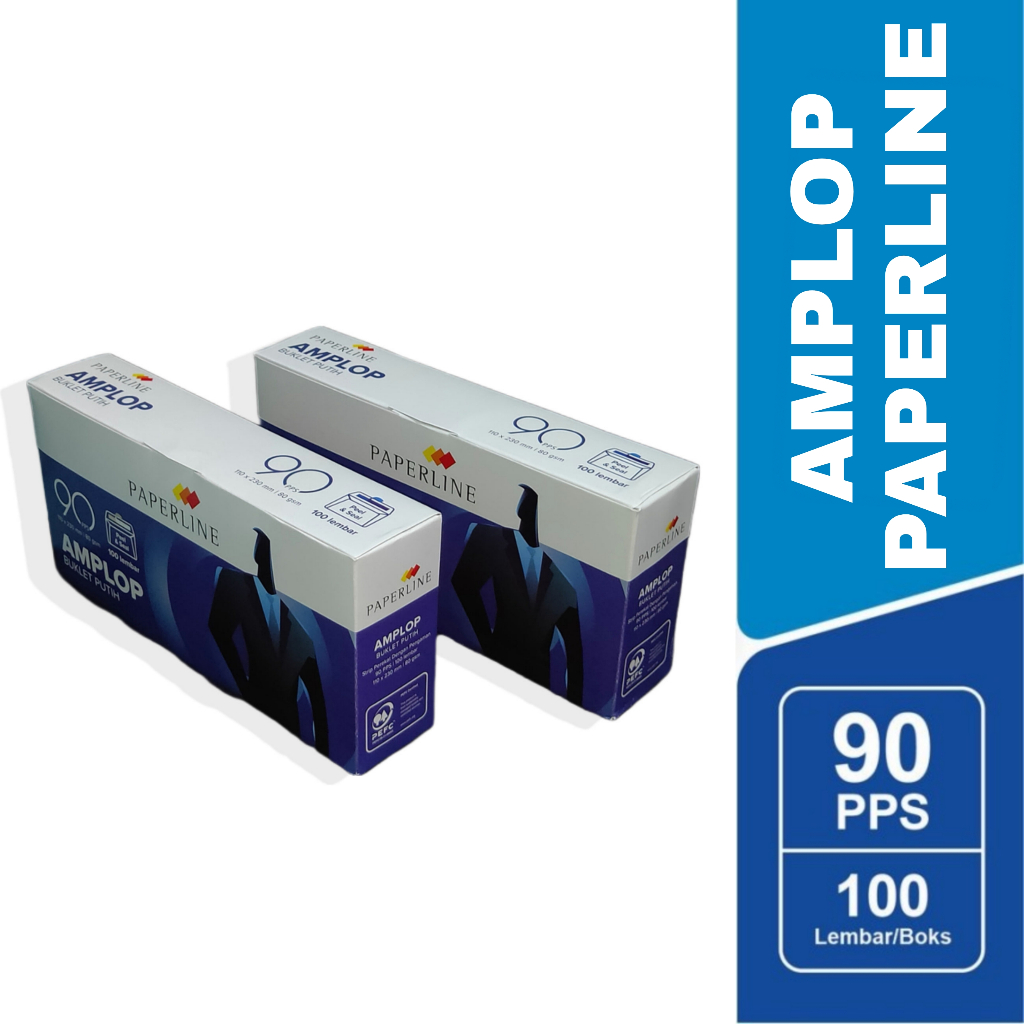 Jual AMPLOP PAPERLINE POLOS PUTIH 90 PPS/ AMPLOP BESAR | Shopee Indonesia