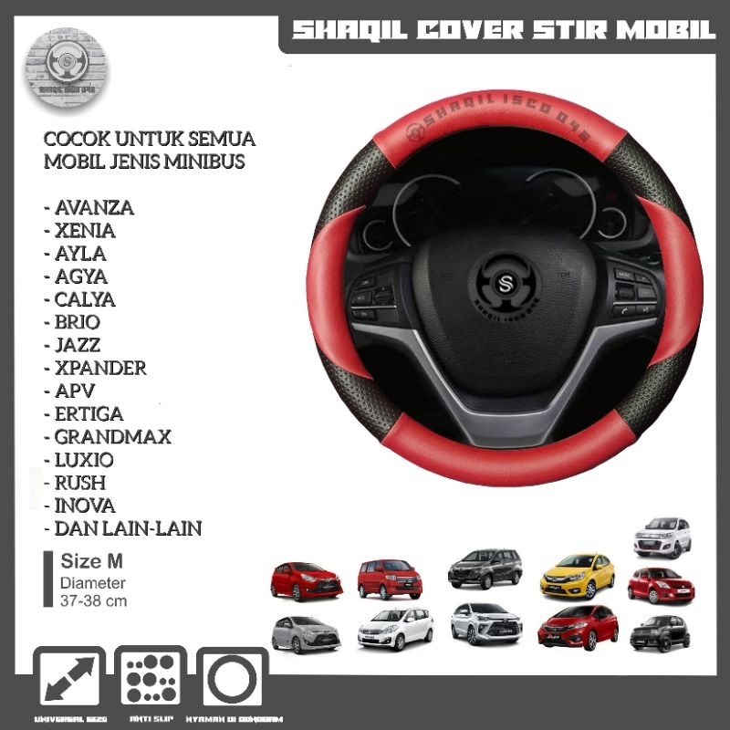 Jual Sarung Stir Mobil Untuk Semua Jenis Mobil Minibus, Cover Stir ...