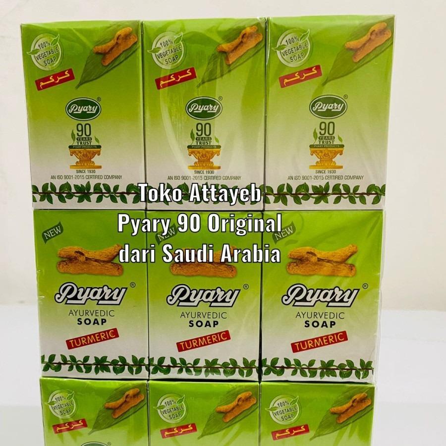 Jual Sabun Jerawat Pyary Original 100% Turmeric Soap Arab Pyary Membersihkan Kulit Wajah Flex ...