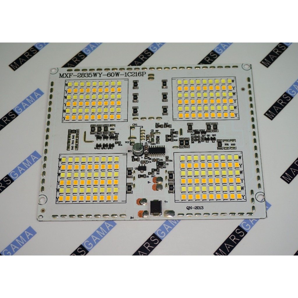 Jual PCB papan Led smd 2835 input 3.7v - 4.2v 18650 DIY led solar panel ...