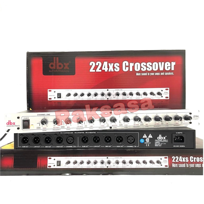 Jual Crossover DBX 224XS + Sub 4 way 224xs crossover 224 Xs Bagus Murah (BISACOD) | Shopee Indonesia