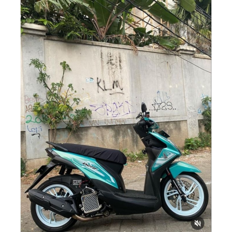 Jual striping sticker beat fi stater kasar transparan custame | Shopee Indonesia