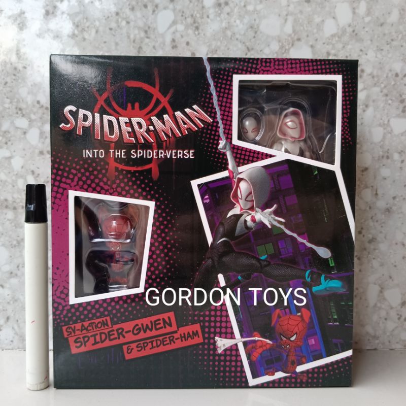 Jual Sentinel Spider Gwen spiderman Spider-Verse SV Action & Spider Ham ...