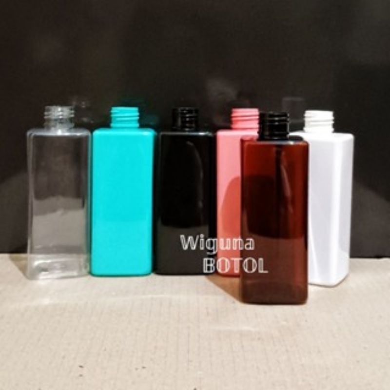Jual Botol Kotak PUMP 500ML 200ML | Bottle PET Wadah isi ulang sabun ...