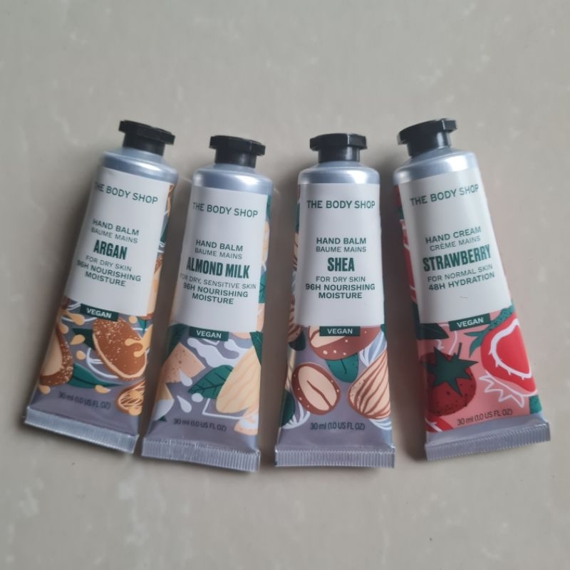 Jual The Body Shop - Hand cream & Hand balm 30ml | Shopee Indonesia
