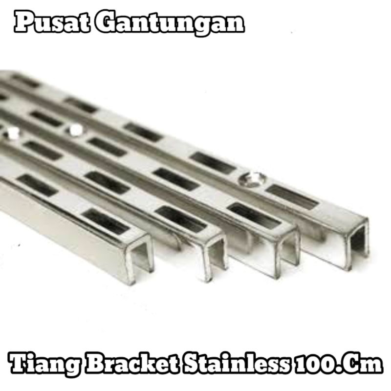 Jual Tiang Bracket Stainless 100.cm | Shopee Indonesia