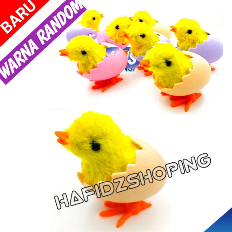 Jual Mainan Anak Ayam Lucu Berjalan Cangkang Telur Warna Warni | Shopee ...