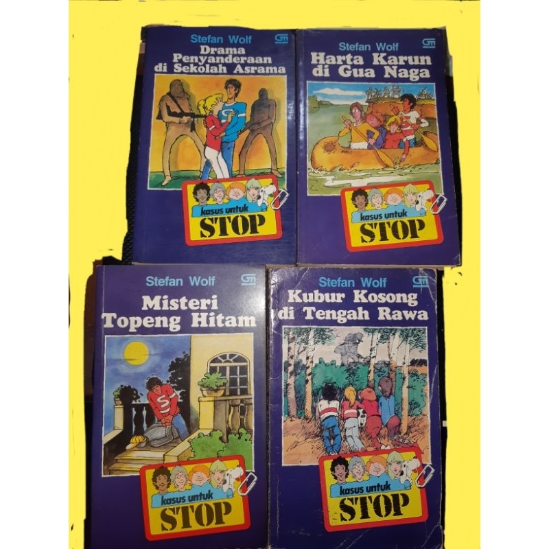 Jual Novel STOP - Trio Detektif / Ori / Second | Shopee Indonesia
