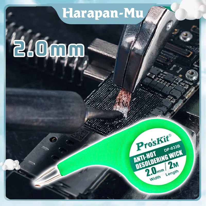 Jual Solder Wick Pembersih Timah Remover Wick Welding Wires Desoldering ...