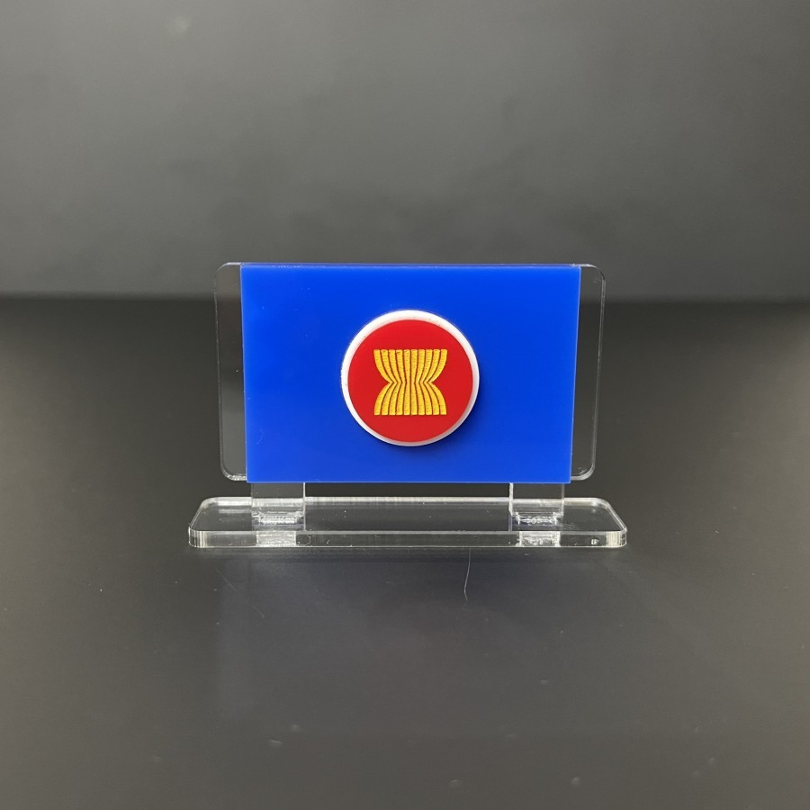 Jual Bendera Meja Bendera ASEAN Bendera Organisasi ASEAN Timbul MURAH ...