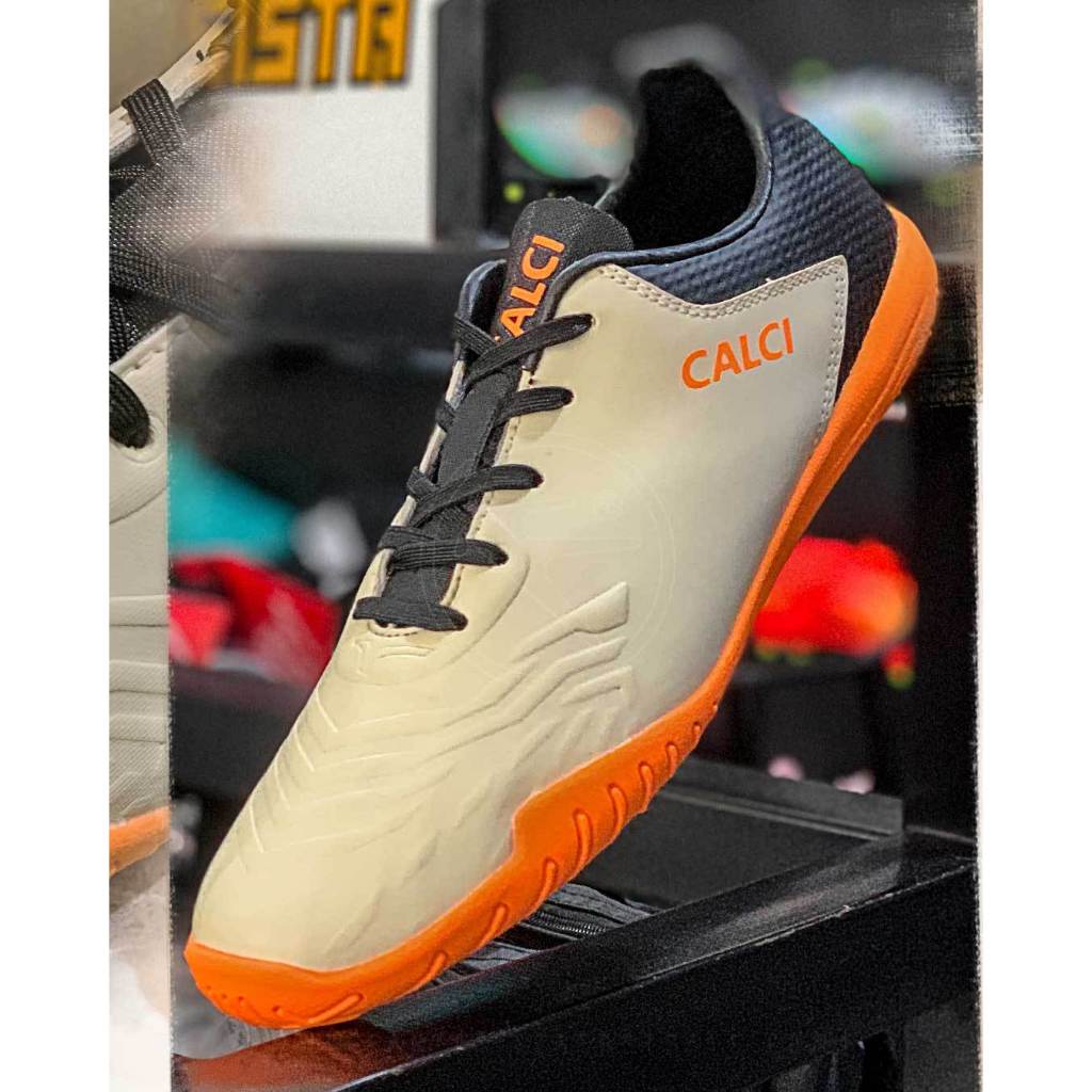 Jual SEPATU FUTSAL - CALCI PUNISHER ID JR - TAN/MOCCA - 120035 | Shopee Indonesia