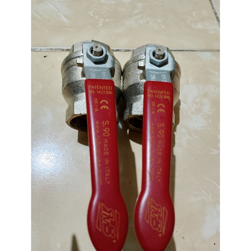 Jual Ball Valve Rub S90 italy Made in italy ukuran 2" | Shopee Indonesia