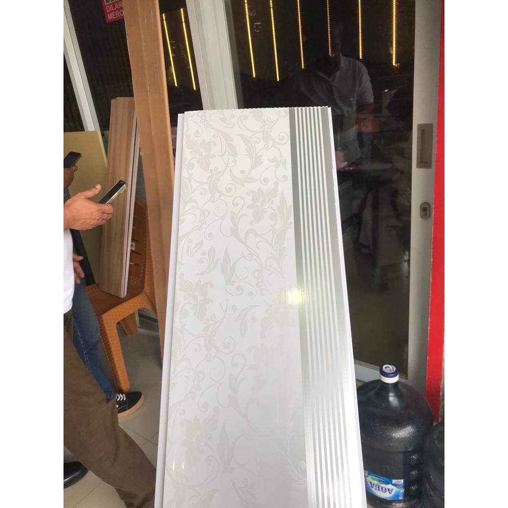 Jual Plafon PVC Putih Polos Putih Nat Harga Per Lembar Awet Berkualitas ...