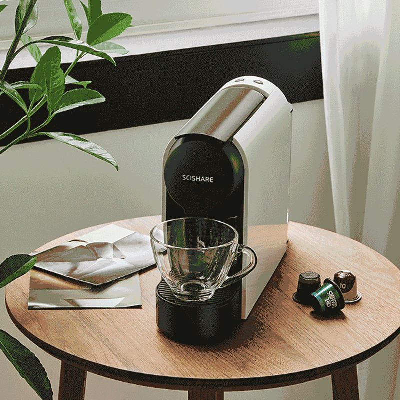 Jual Mesin Kopi Espresso Capsule Nespresso Maker 450ml SCISHARE S1104 ...