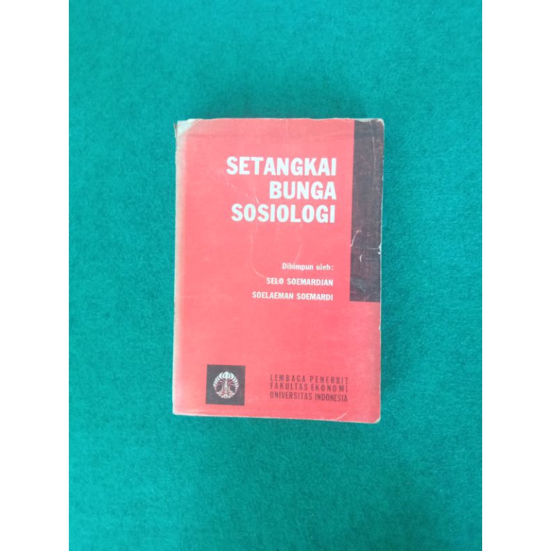 Jual Buku Setangkai Bunga Sosiologi - Selo Soemardjan & Soelaeman ...