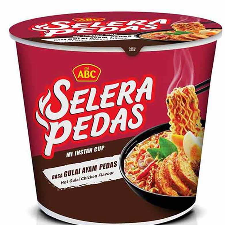 Jual ABC Mie Cup Rasa Gulai Ayam Pedas 60 GR | Shopee Indonesia