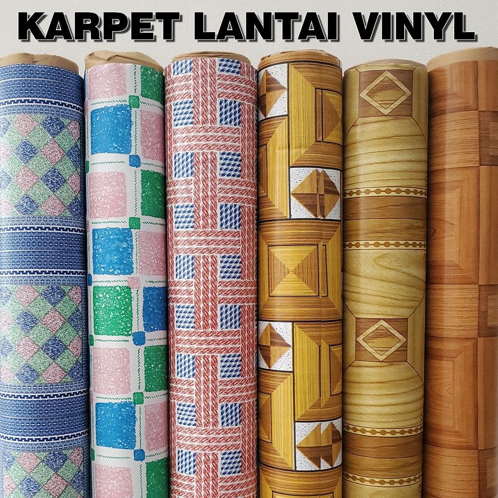 Jual Karpet Lantai/Meja Plastik/Vinyl Lebar 120cm x Panjang per 50cm ...