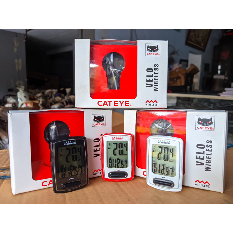Jual speedometer CYCLO COMPUTER CC VT 230W VELO WIRELESS CAT EYE / CAT ...