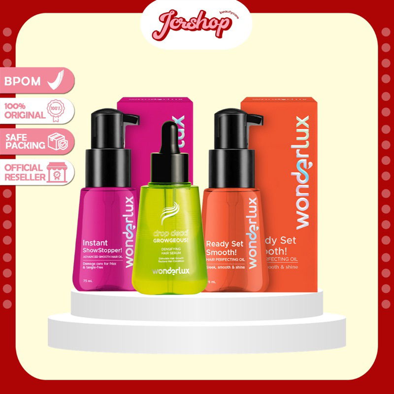 Jual WONDERLUX Hair Oil Serum 75ml | Shopee Indonesia