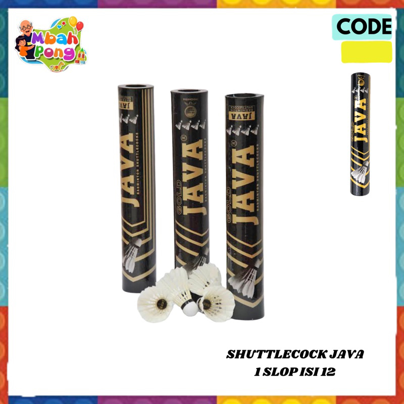 Jual kok java gold,kok java gold bulutangkis,kok bulutangkis 1 slop ...