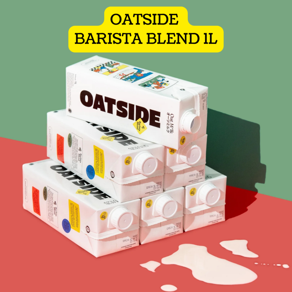 Jual Oatside Barista Blend 1L - Oat Milk/Susu Gandum | Shopee Indonesia