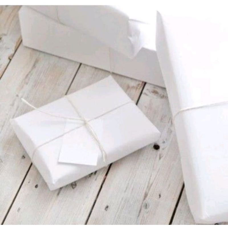 Jual Kertas Doorslag/bungkus/packing warna putih, bisa dipotong sesuai ...
