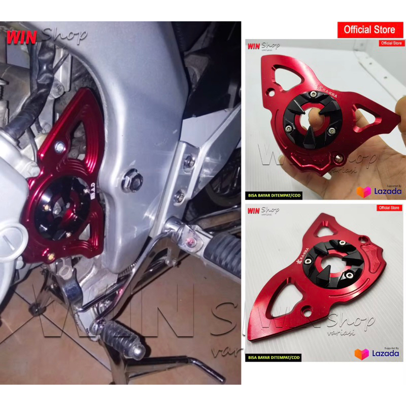 Jual COVER GEAR DEPAN / TUTUP GER DEPAN VIXION XABRE R15 MX KING ...