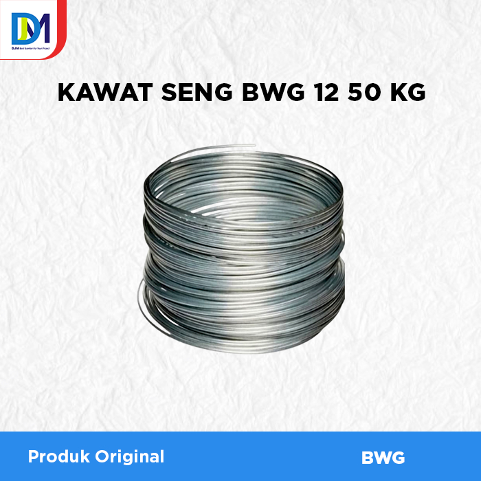 Jual Kawat Seng BWG 12 50kg Per Roll Produk Original | Shopee Indonesia