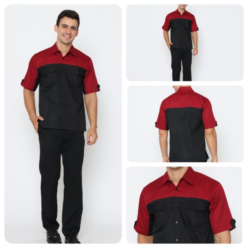 Jual Kemeja Drill, Seragam Kerja, Seragam Pegawai, Seragam Officeboy ...