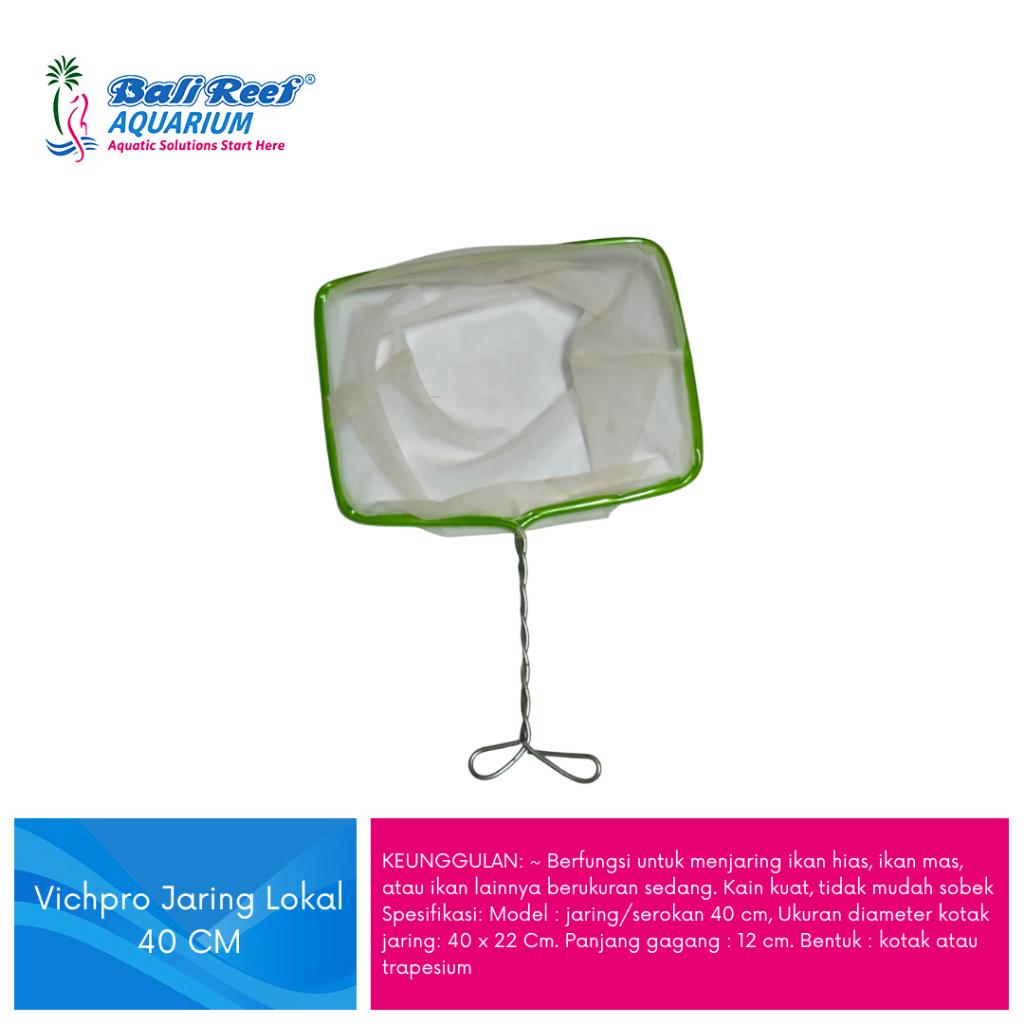 Jual Jaring Serokan Ikan Lokal 40 Cm | Shopee Indonesia
