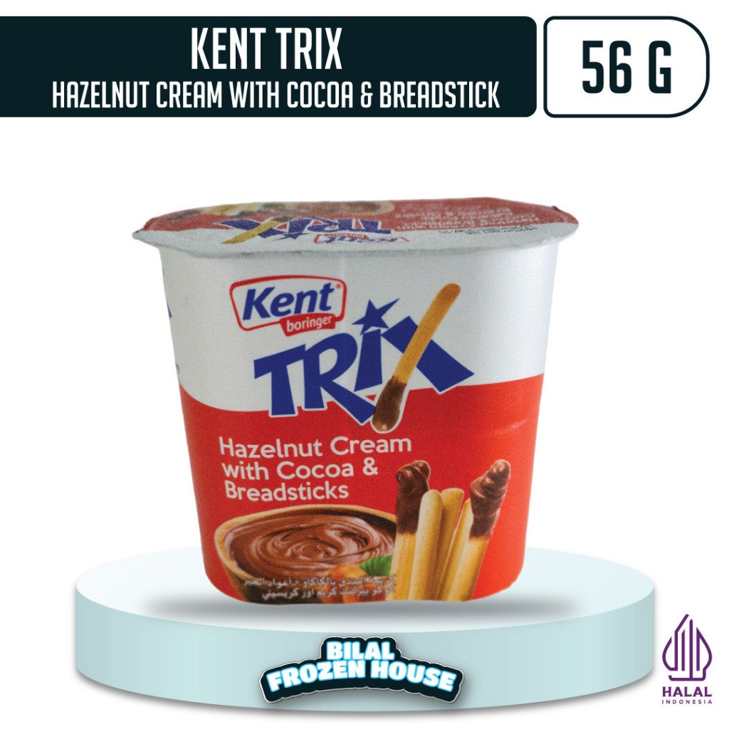 Jual Kent Boringer Trix Hazelnut Cream with Cocoa & Breadsticks 56g ...