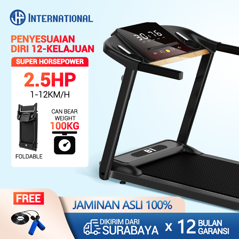 Jual Treadmill Elektrik Treadmill Listrik Treadmill Multifungsi ...