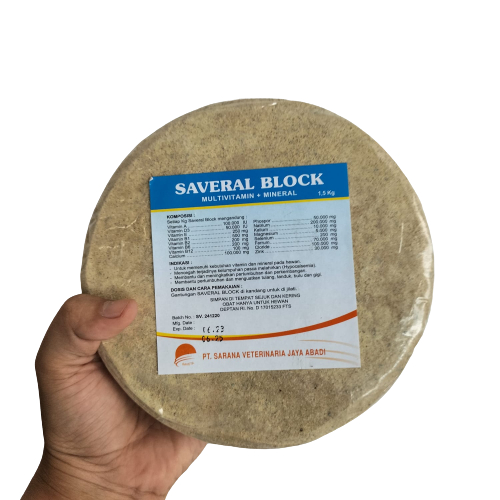 Jual Saveral Block Multivitamin dan Mineral 1,5 KG Mineral Blok ...