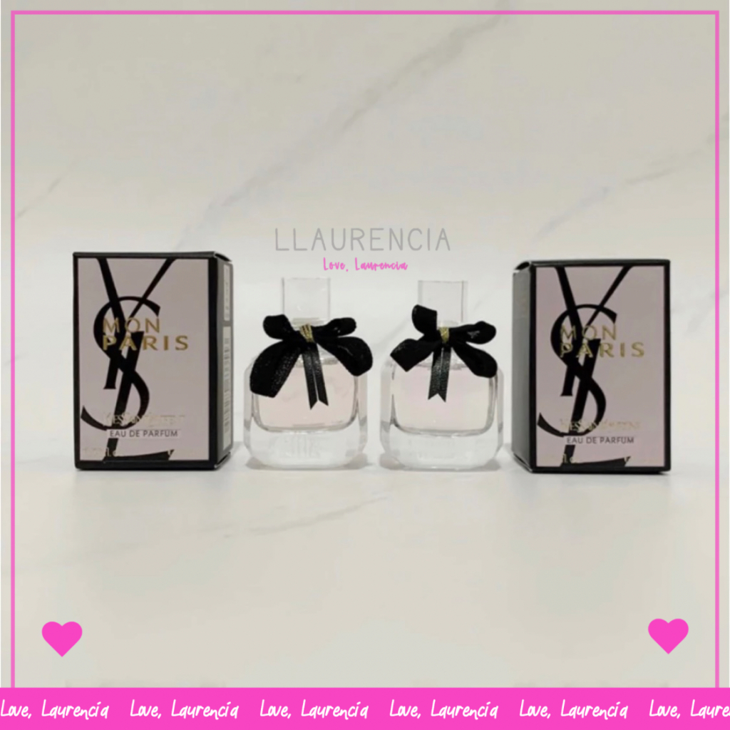 Jual Yves SL Mon Paris Lumiere Eau de Toilette / miniature mini bottle ...
