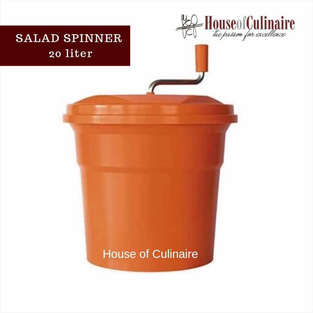Jual Salad Spinner Besar 20 liter Pengering Sayur 20 lt Jumbo | Shopee ...