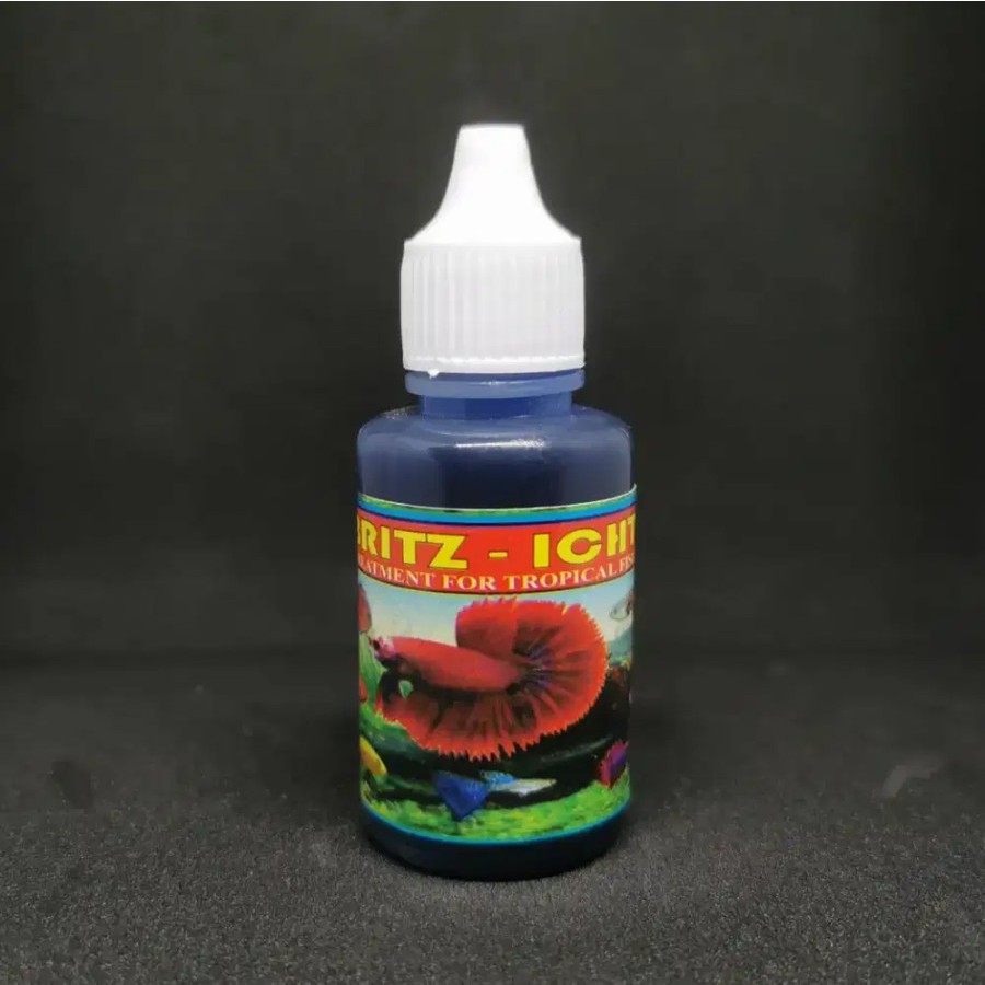 Jual OBAT IKAN / BLITZ ITCH 30 ML / OBAT WHITE SPOT / OBAT BIRU ...