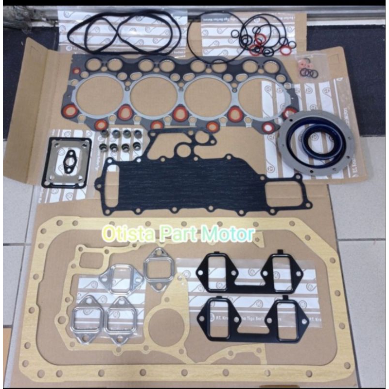 Jual packing set gasket full set mitsubishi ps125 ps 125 turbo canter 4D34T ori | Shopee Indonesia