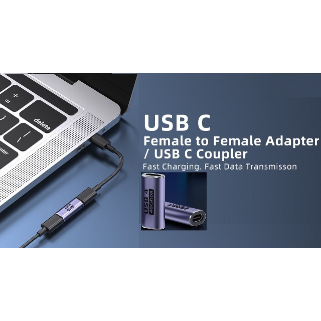 Jual USB 3.0 Female to USB Type-C Female Adapter Converter USB Female ...