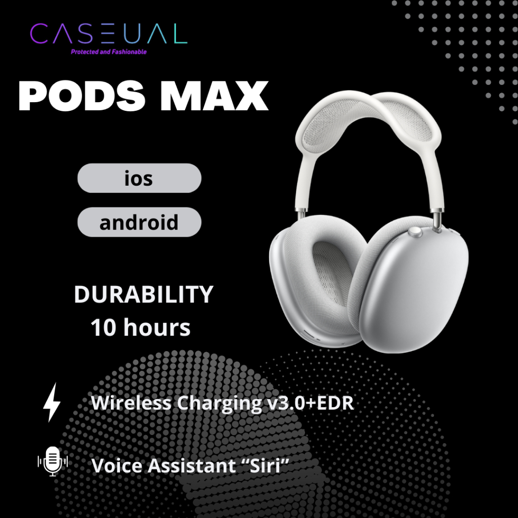 Jual Pods Max Wireless Bluetooth Headphones | Shopee Indonesia