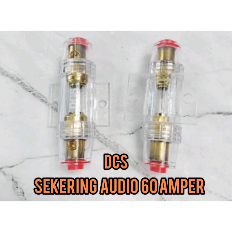 Jual Sekering Sekring Fuse Audio Mobil 60 Ampere | Shopee Indonesia