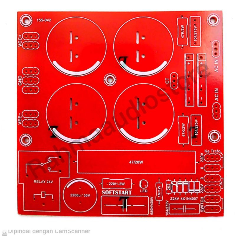 Jual PCB PSU 4 ELCO + SOFTSTART | Shopee Indonesia