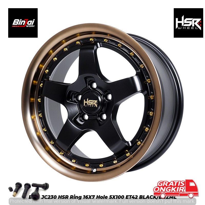 Jual VELG HSR RING 16X7 BUAT MOBIL XPANDER ERTIGA INNOVA | Shopee Indonesia